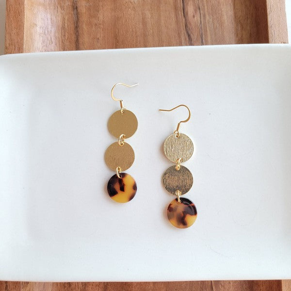 Tortoise Shell Drop Earing – DST Fulfillment