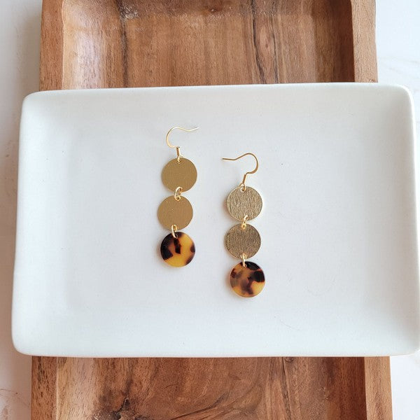 Tortoise Shell Drop Earing – DST Fulfillment