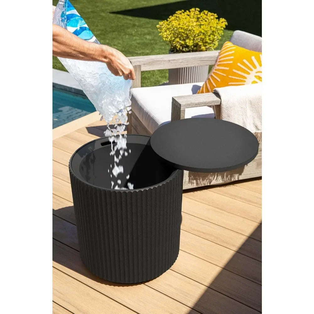 Outdoor Cooler Side Table – DST Fulfillment